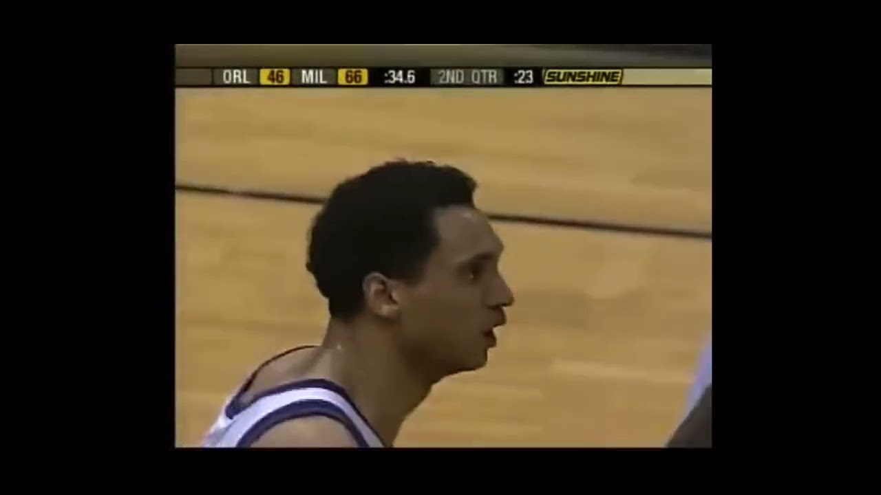 Orlando Magic vs Milwaukee Bucks February 17th, 2004 (Crazy 1st half ...