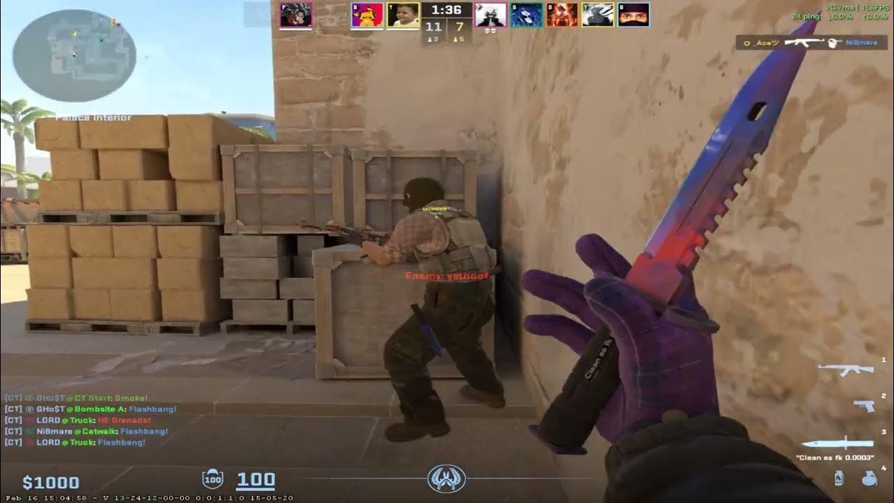 CS2 - Scrim 5v5 Insane Ace - YouTube