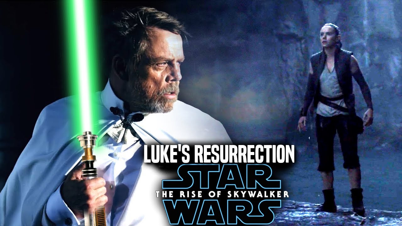 The Rise Of Skywalker Luke's Resurrection HUGE Hint Revealed! (Star ...