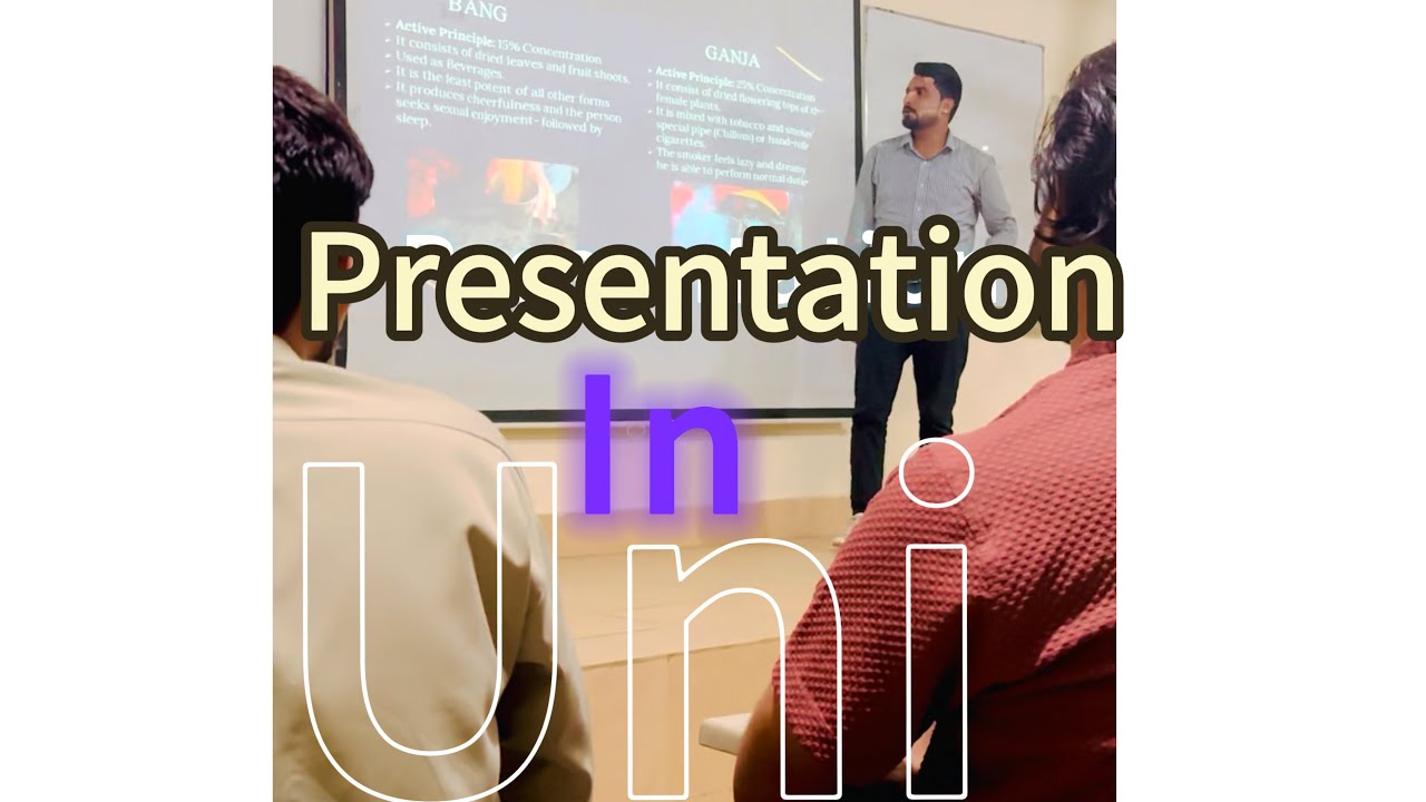 Presentation in uni - YouTube