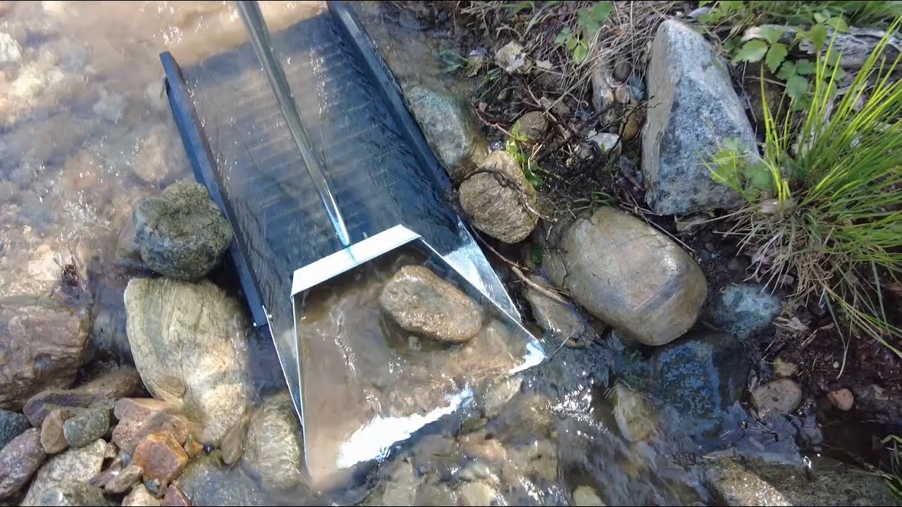 1° TEST Canaletta/Persiana ORO + SETACCIO/paletta dello sporco ...