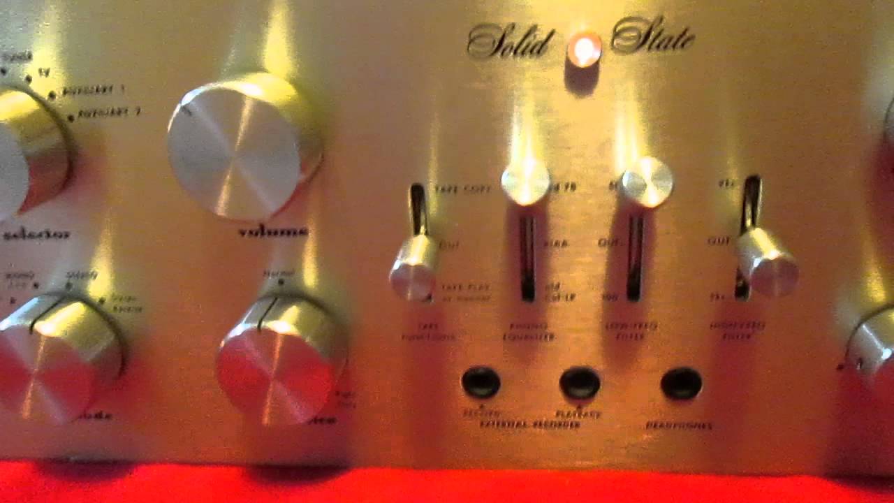 marantz 7t preamp 001 - YouTube