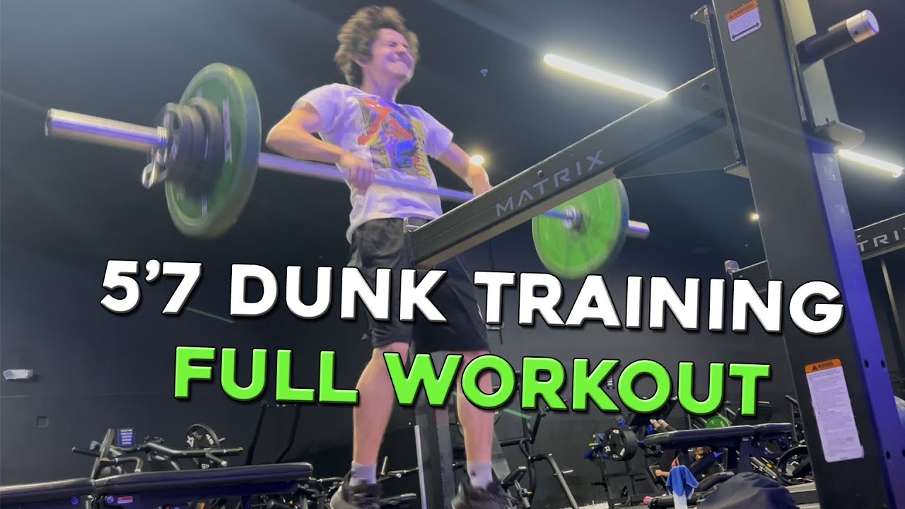 Training To Dunk at 5'7 (FULL WORKOUT) - YouTube