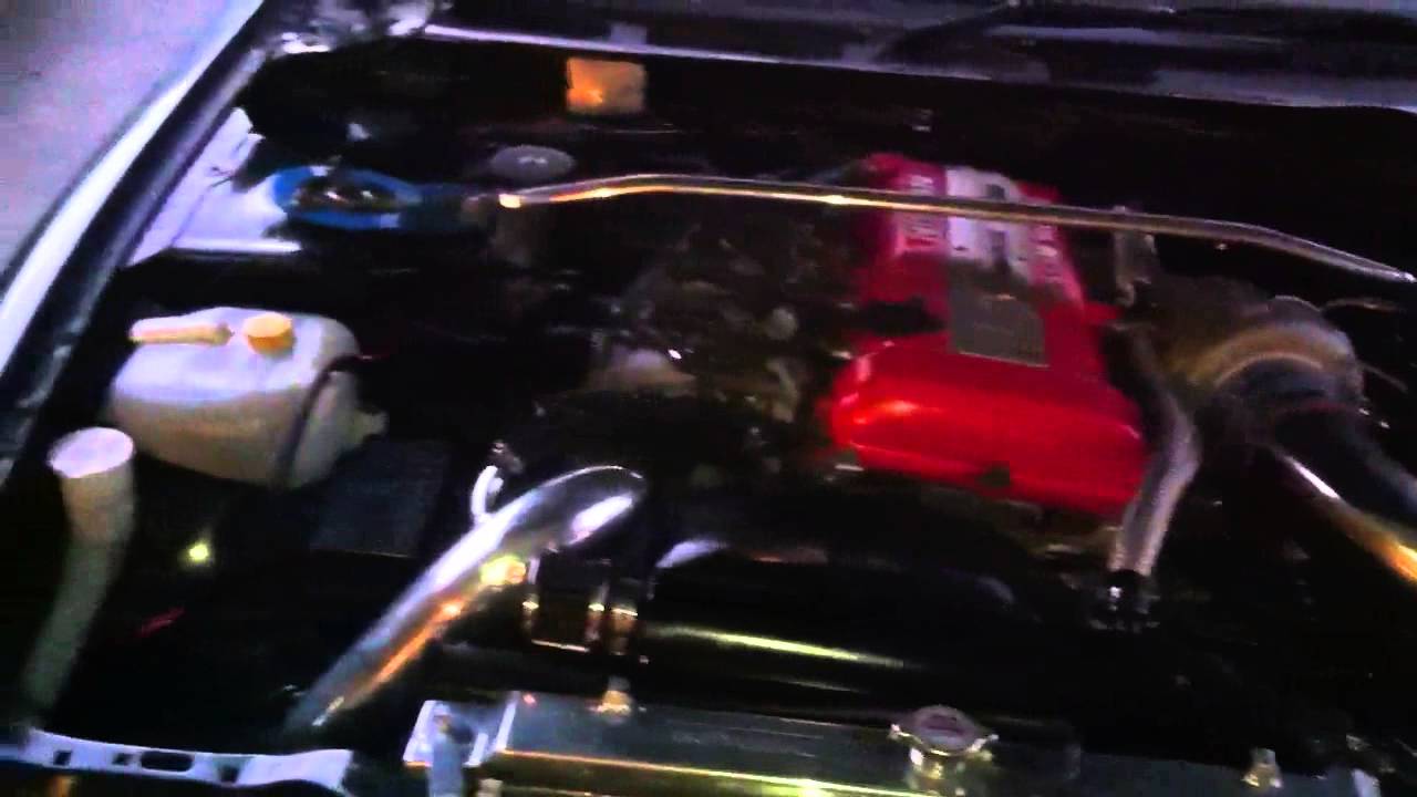 Nissan Silvia S13 SR20DET engine mods Part 2 - YouTube