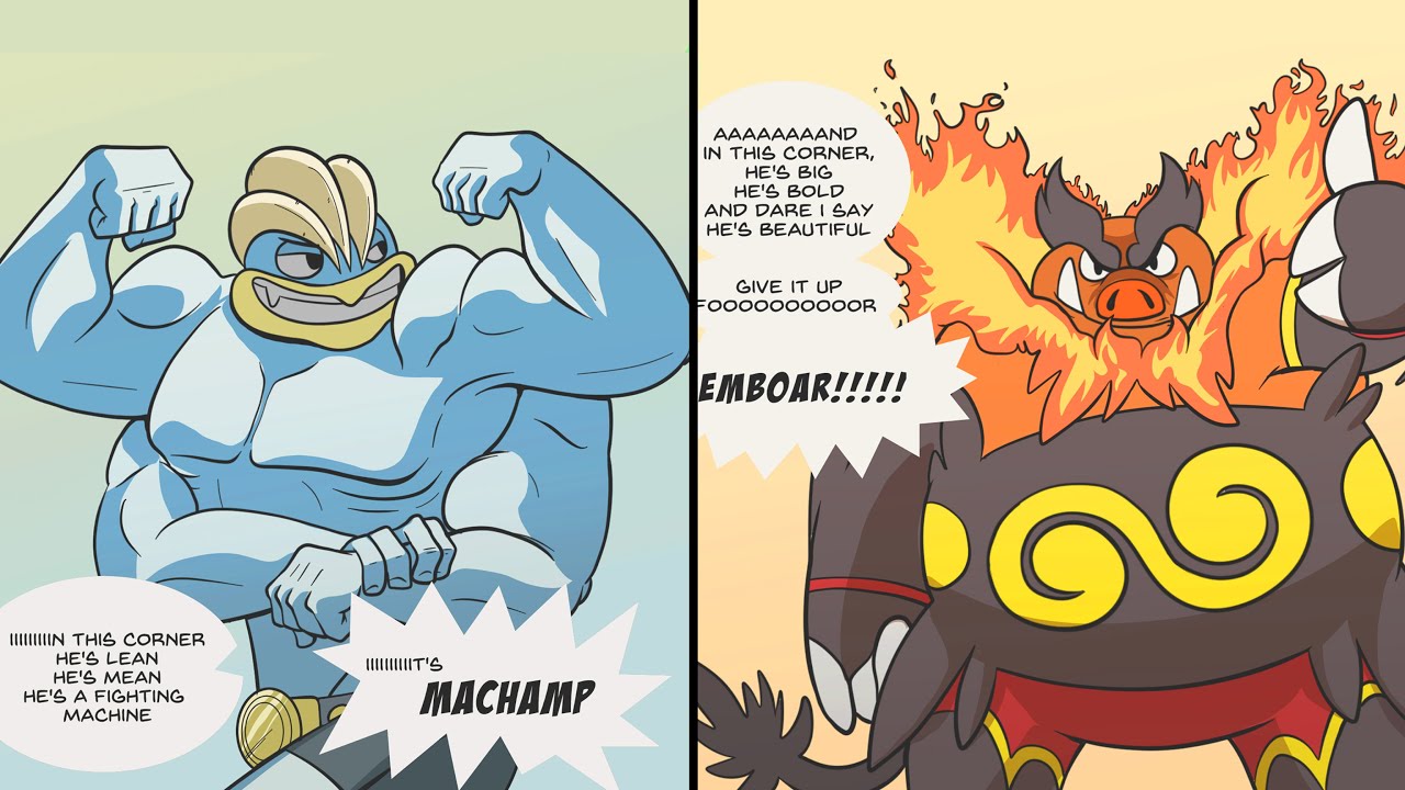 Pokemon WRESTLERS - Pokemon Comic Dub (Lil Char & The Gang #16 by ...