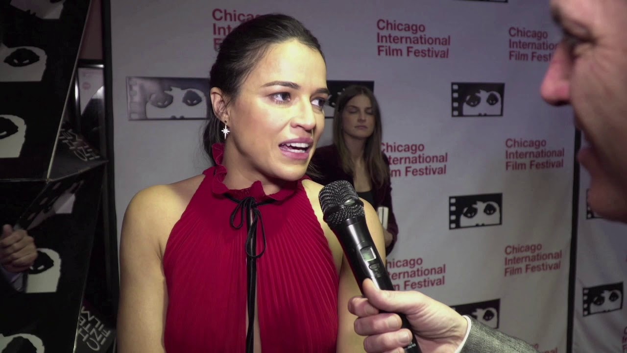Michelle Rodriguez talks about "Widows" - YouTube