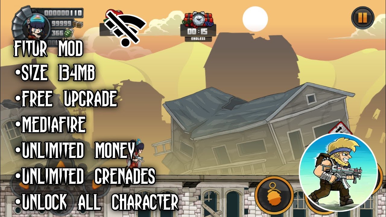 Metal Soldiers 2 Mod Terbaru 2022 - Mirip Metal Slug - YouTube