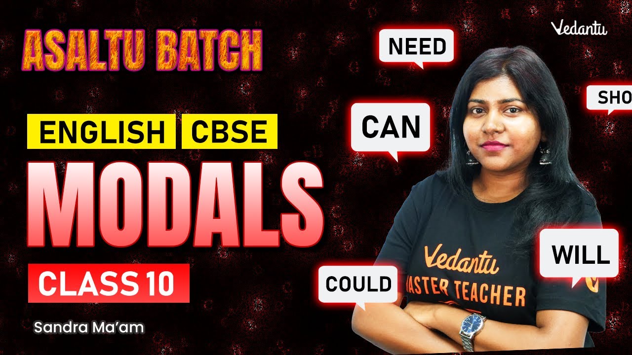 Modals | Class 10 English | CBSE 2025 | Sandra Ma'am - YouTube