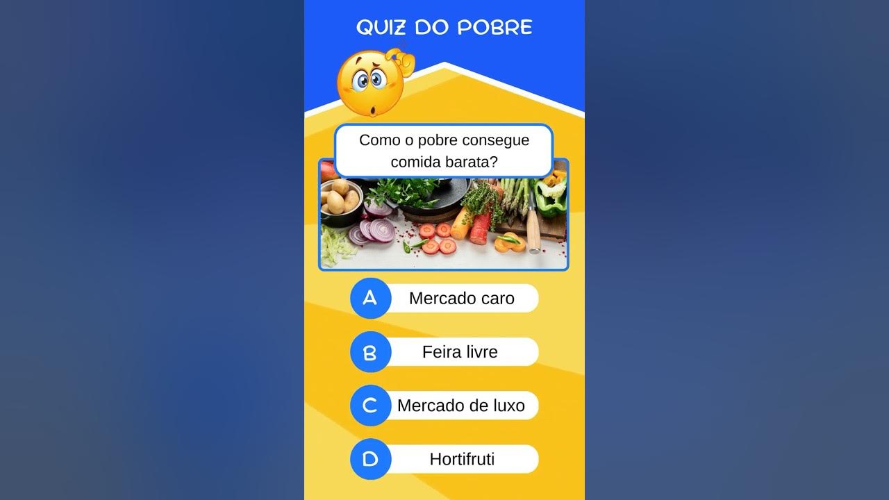 Quiz do pobre com respostas #quiz #pobre - YouTube
