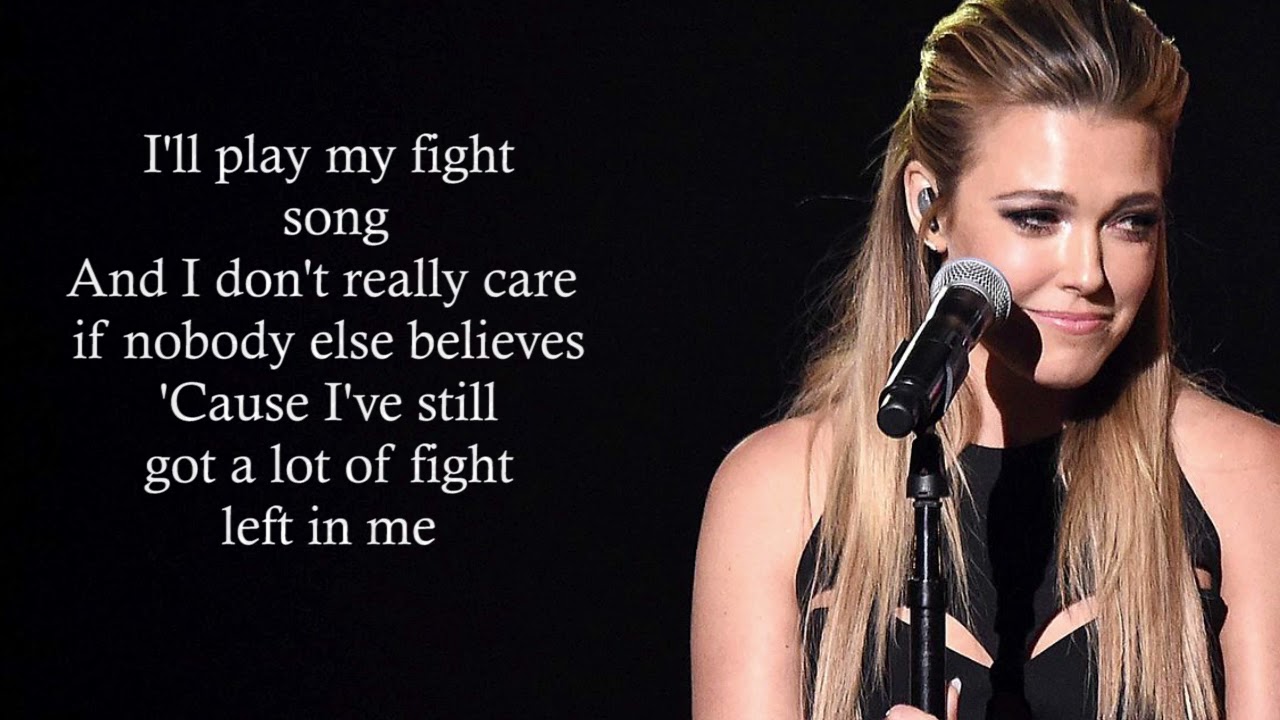Fight Song - Rachel Platten (Lyrics) - YouTube