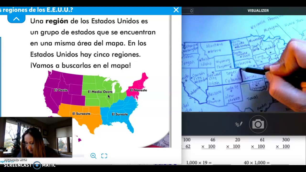 5 Regiones De Estados Unidos