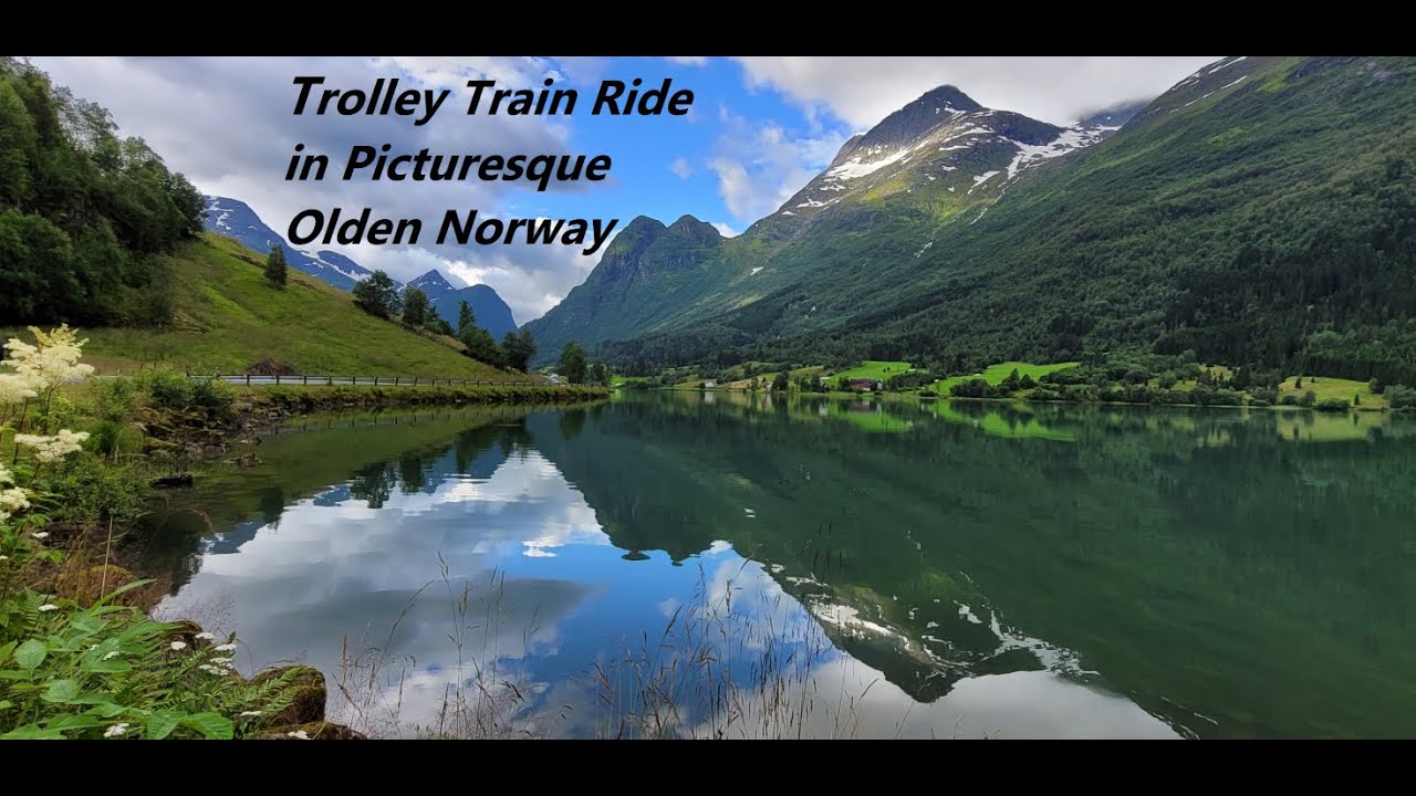 Scenic ride on trolley train in one of Norway's most picturesque ...