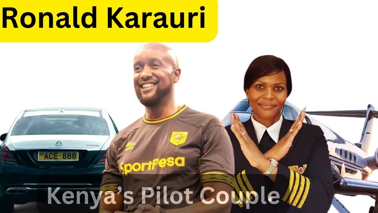 From Pilot To SportPesa CEO, To MP, Ronald Karauri's Pilot Wife, His ...
