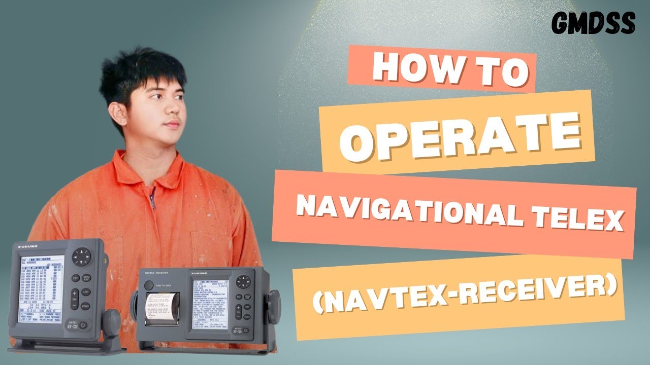 How to operate NAVTEX RECEIVER | GMDSS - YouTube