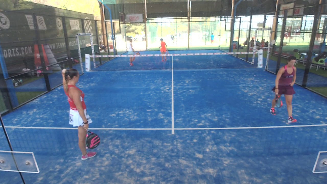 Clergue/Casanova vs Pironneau/Clement P1000 - Padel Soleil / MCIS - YouTube