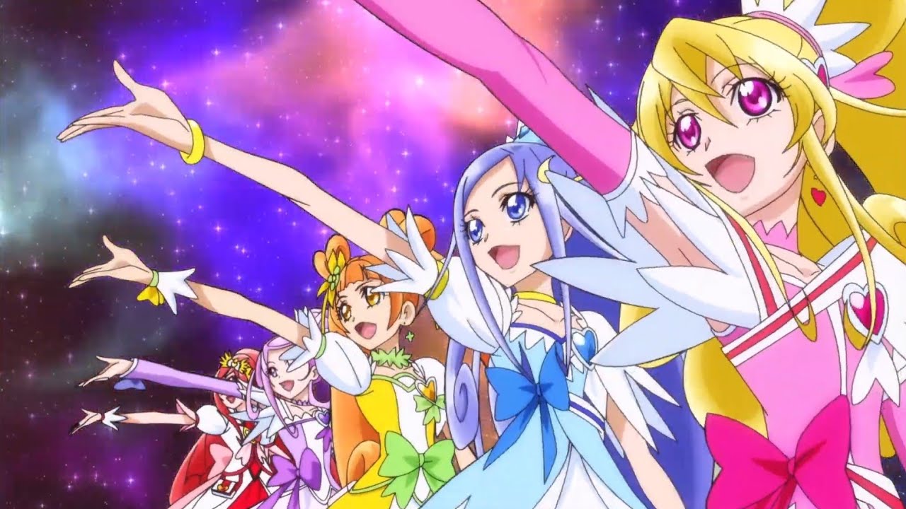 [1080p] Precure Lovely Straight Flush! (Dokidoki Precure 2nd Group ...
