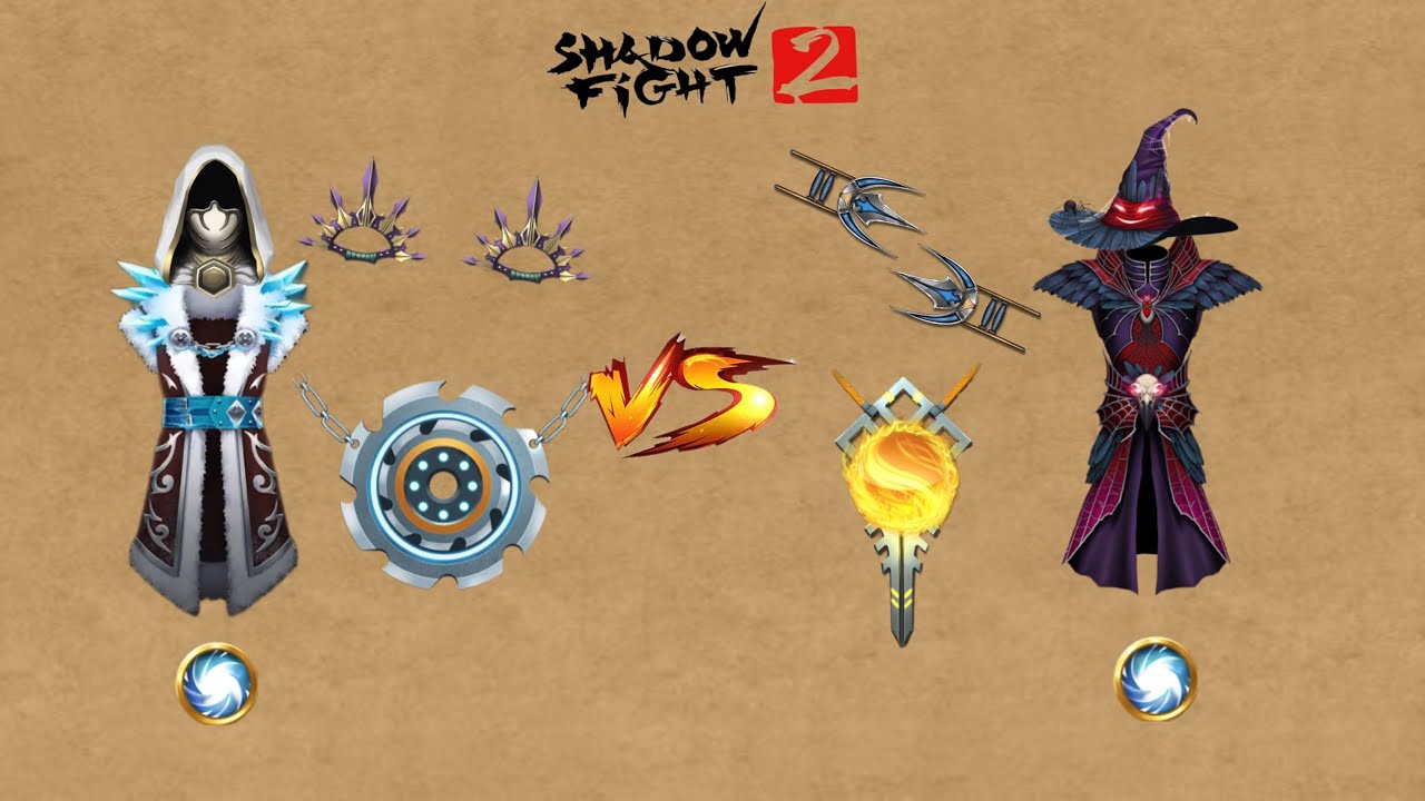 SHADOW FIGHT 2 / Underworld/ Halloween set vs assassin set / IOS ...