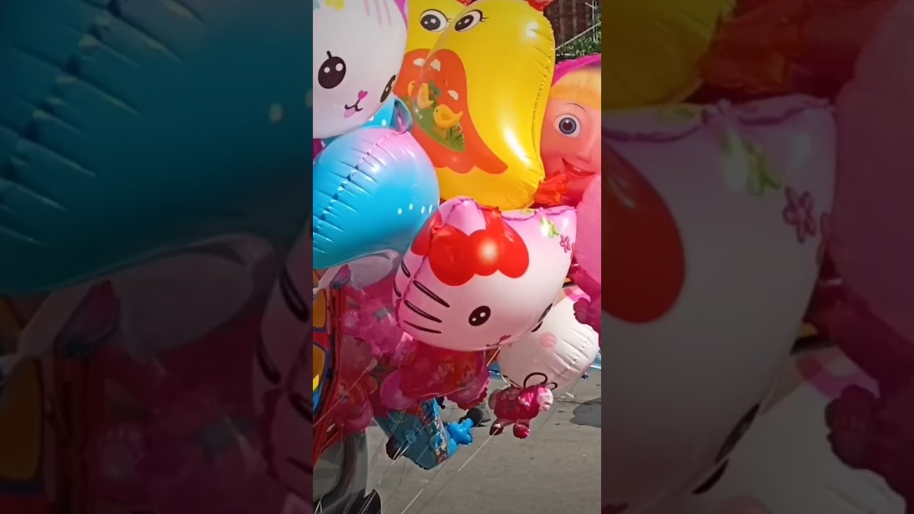 balon karakter balon helium Masha and the Bear Spongebob Squarepants hello Kitty Doraemon # ...