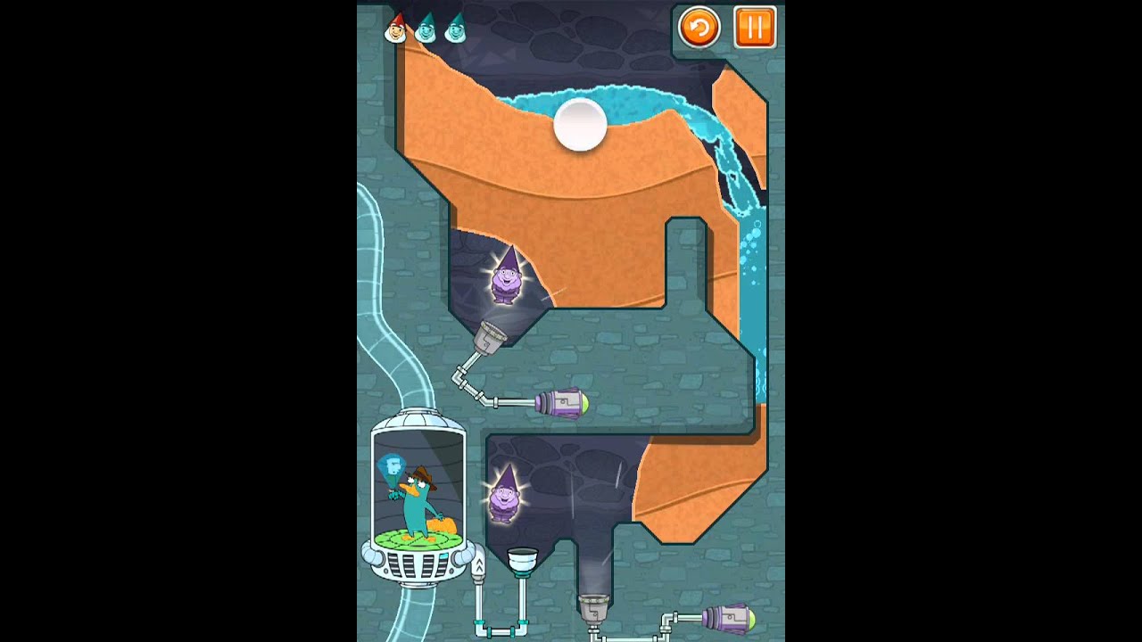 Where's my Perry Game Walkthrough 1-7 Over The Top Level Solution! (An ...