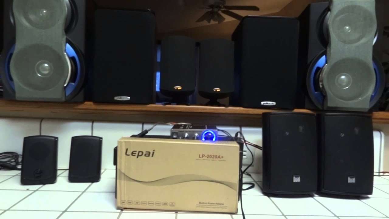 Testing Lepai LP 2020A+ Mini Amplifier - YouTube