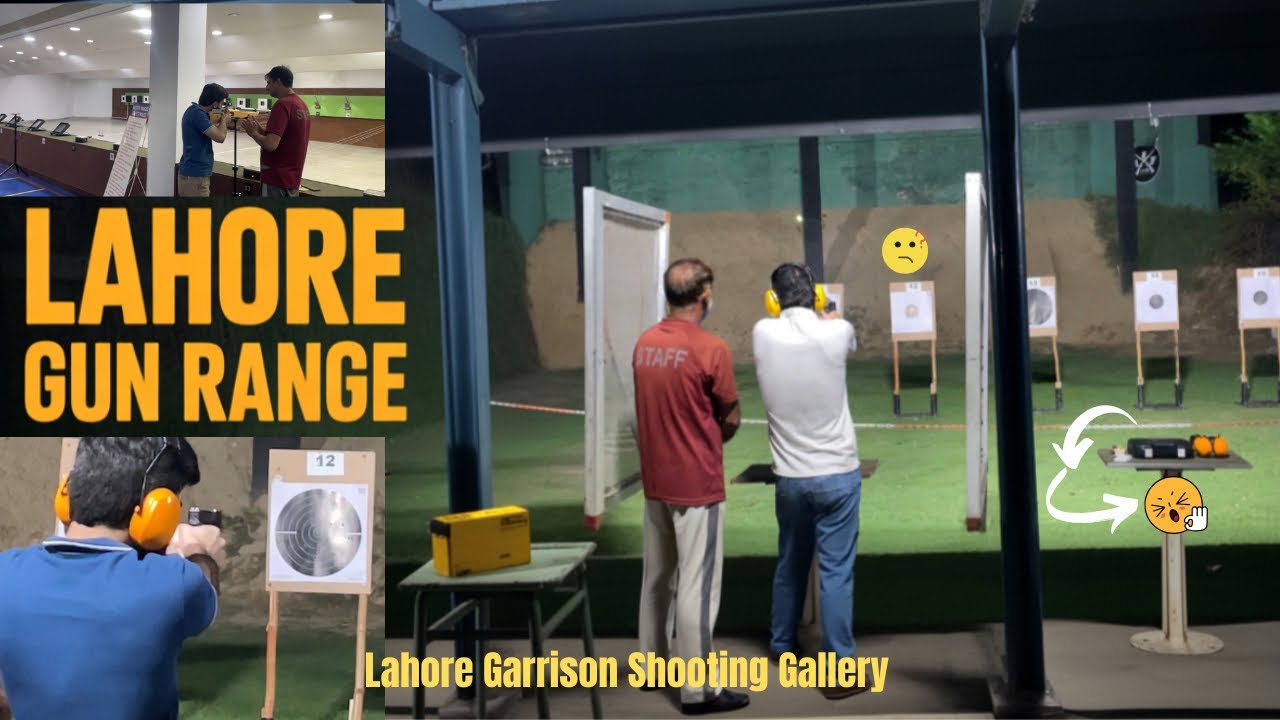 Lahore Garrison Shooting Gallery ka Visit || Daily Vlog || Pakistanio ...