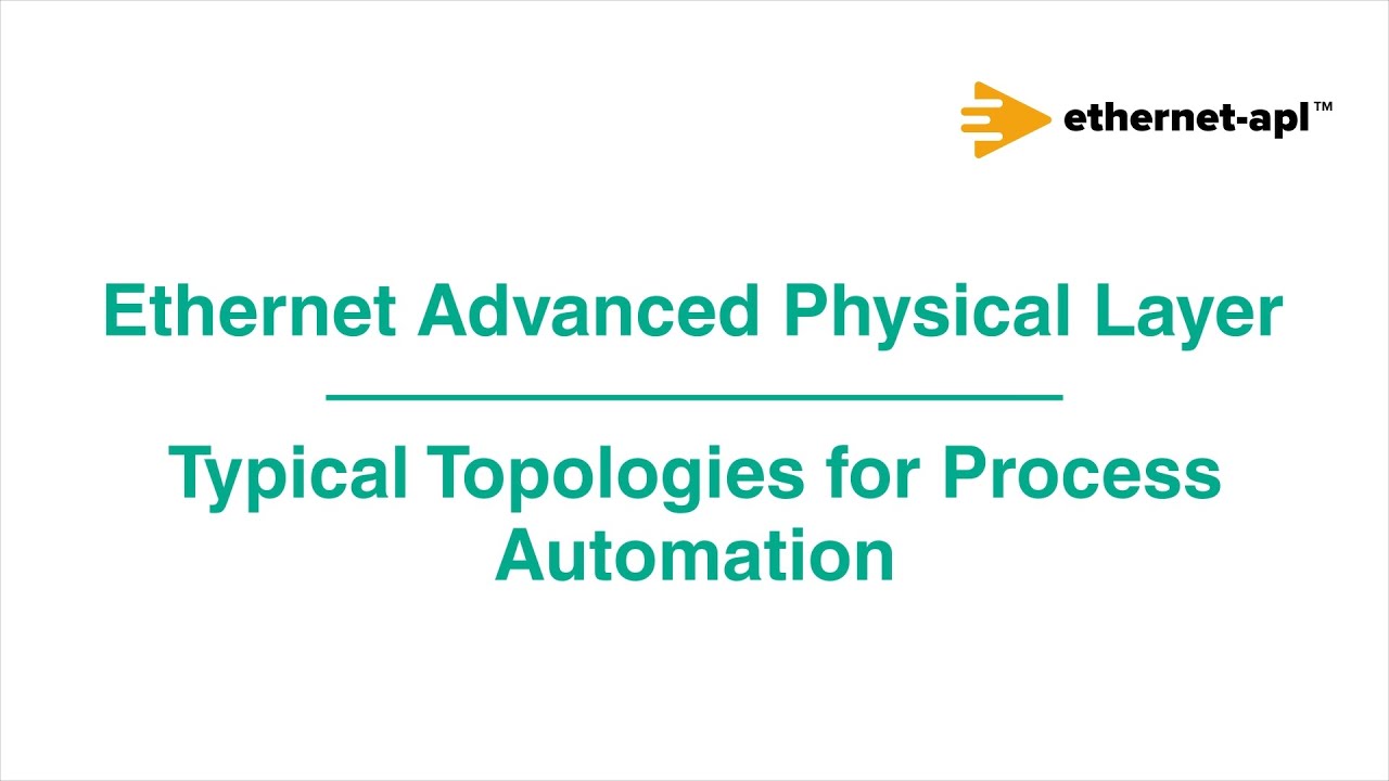 Topology for the Ethernet Advanced Physical Layer - YouTube