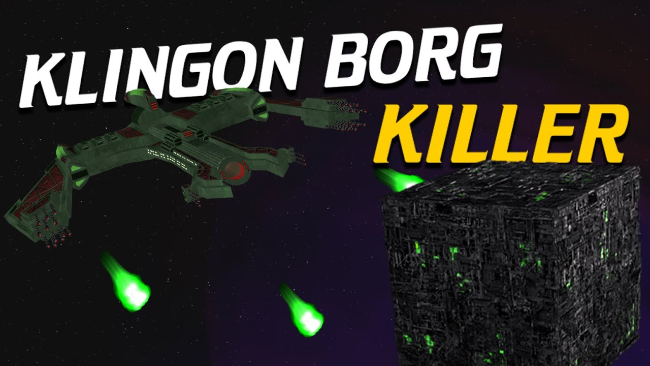 Klingon Borg Hunter ENGAGE S The Borg Star Trek Bridge Commander Game ...