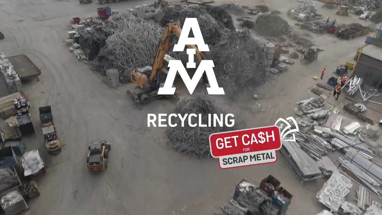 Get Cash For Your Scrap Metal At AIM Recycling - 15s - YouTube