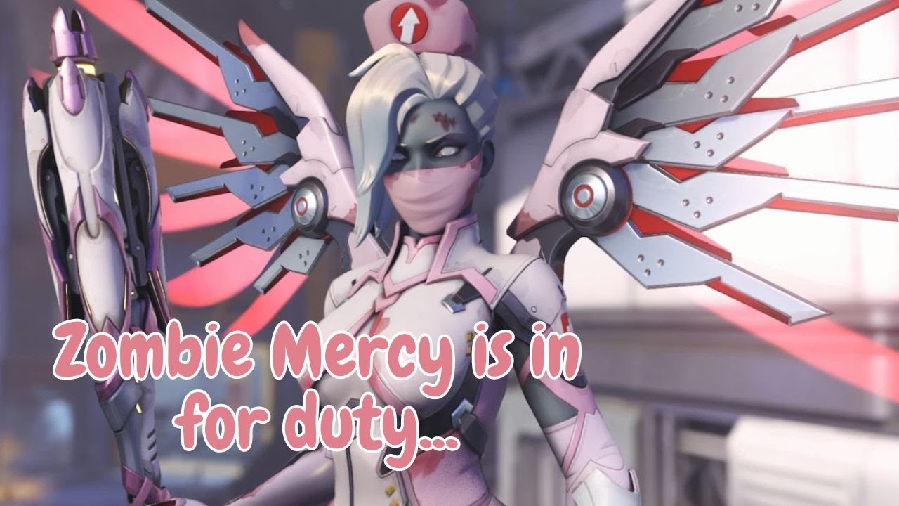 Nurse Zombie Mercy or Zombiee Mercy Nurse? // Overwatch 2 Mercy ...