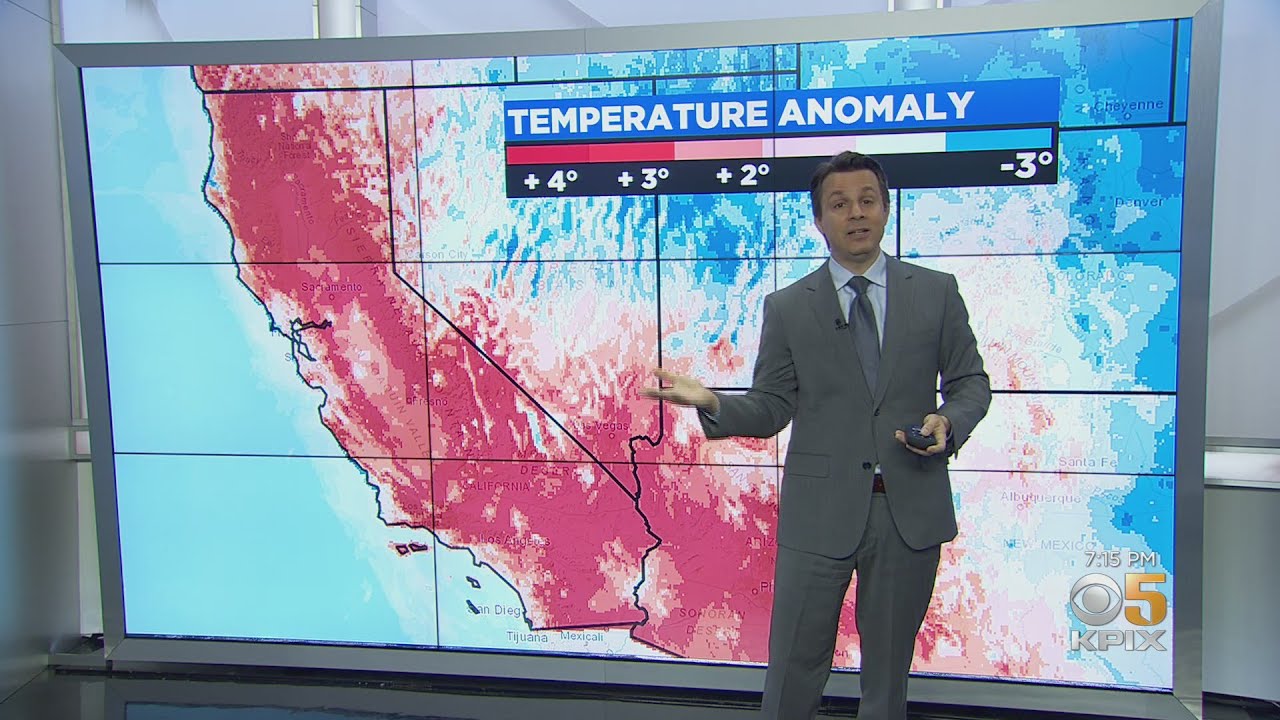 Drought: KPIX 5 meteorologist Darren explains the unprecedented loss in ...