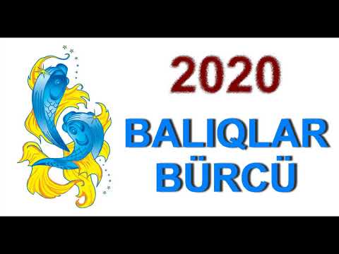 Balıqlar bürcü - 2020