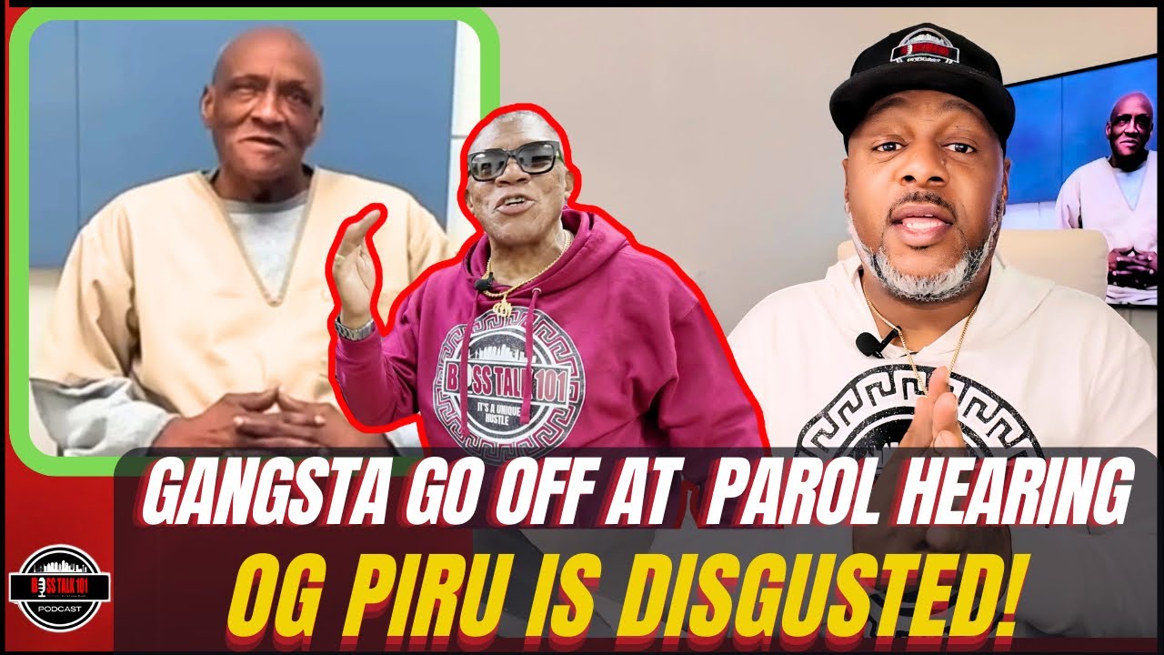 Gangsta GO Off On Parole Board! I Got Shot 4 Times! OG PIRU EXPLAIN ...