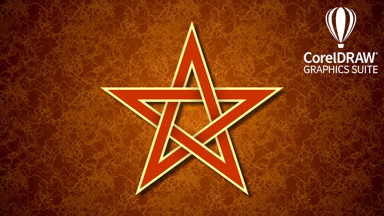 Star | Learn logo design | Corel DRAW tutorials | 005 - YouTube