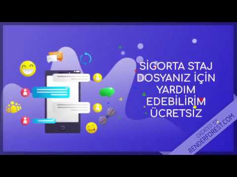 Sigorta staj defteri doldurma