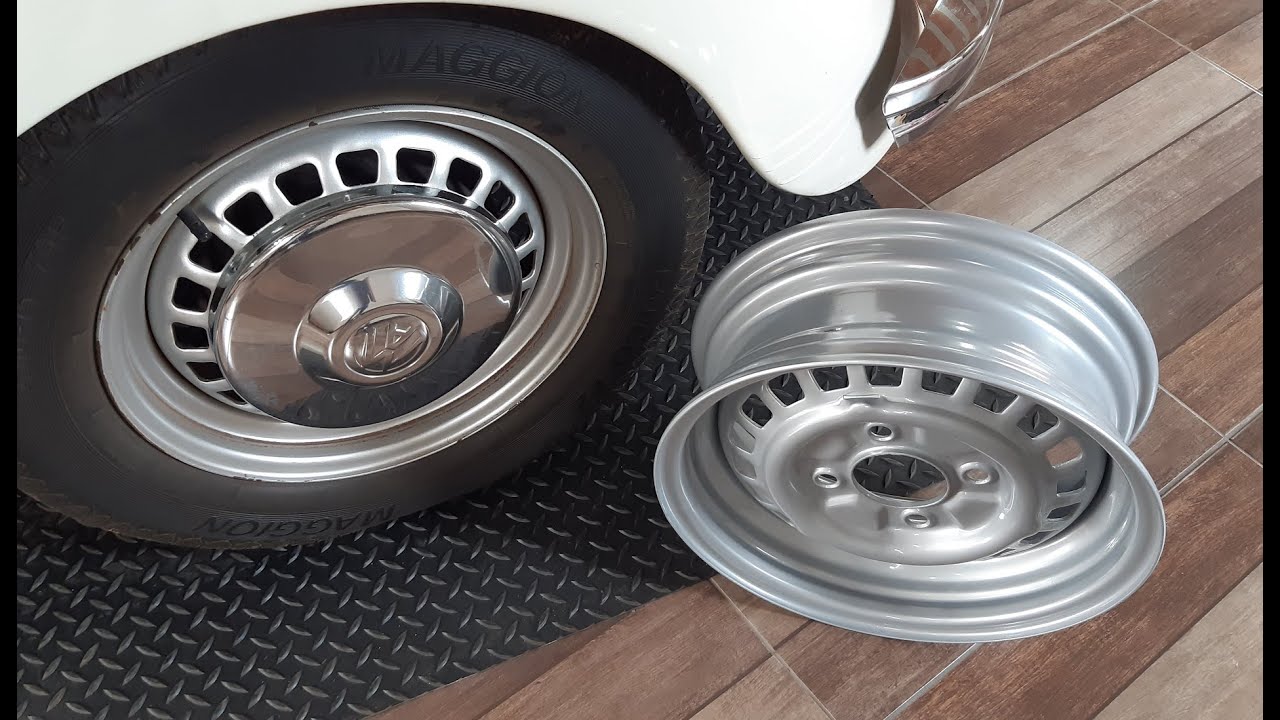 Chegaram as RODAS TALA LARGA pro FUSCA - Rodabras tala 5,5" - YouTube