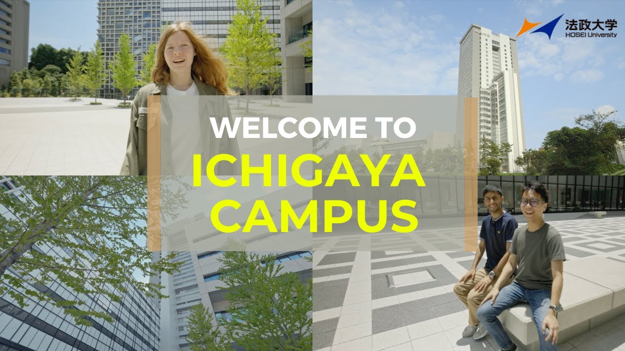 HOSEI University: Introducing Ichigaya Campus - YouTube