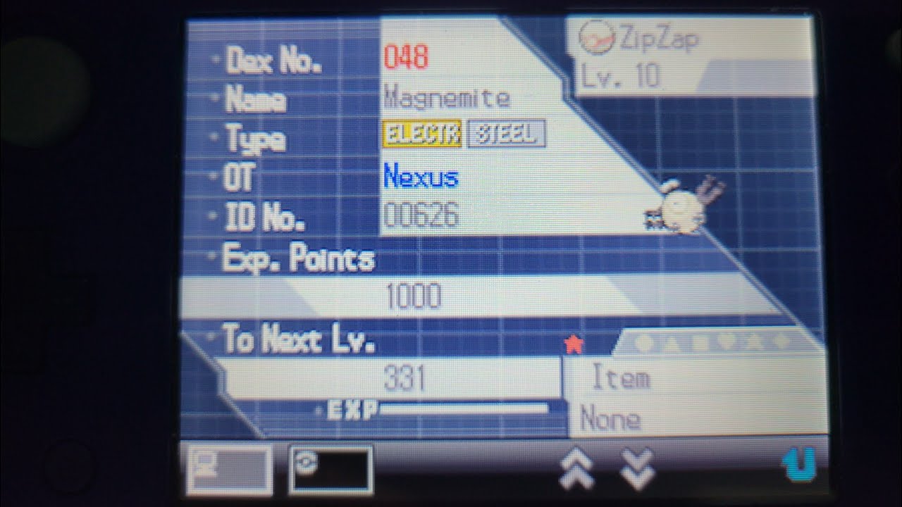 (Phase 2) Shiny Magnemite in Black 2 after 2,403 re's - YouTube