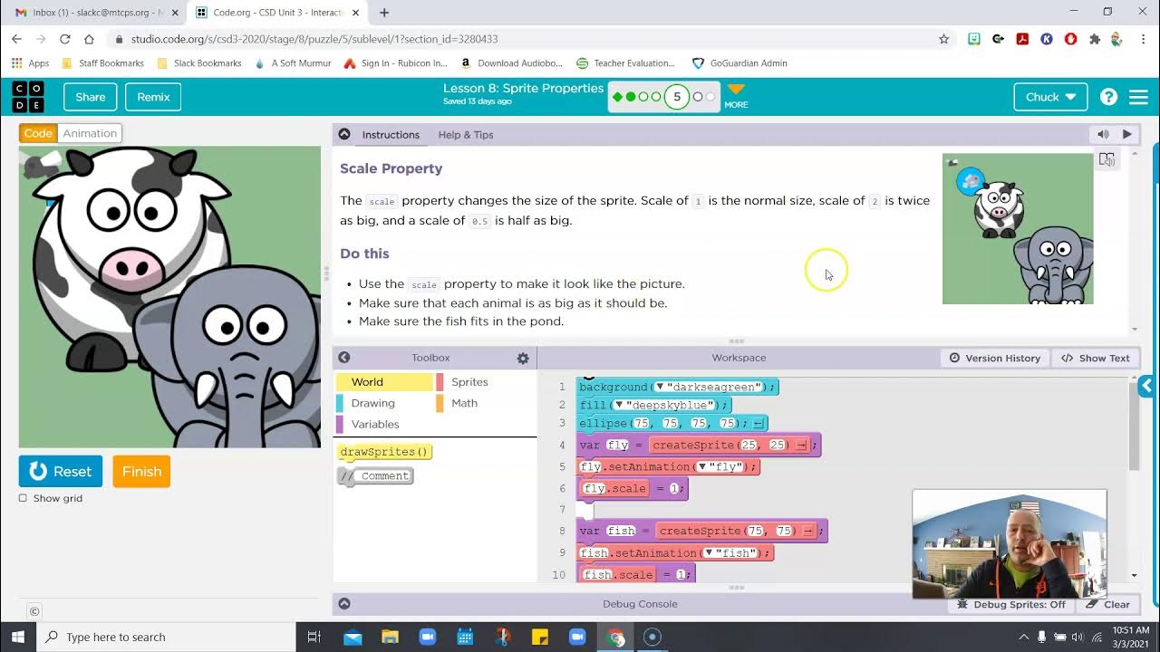 Code: Unit 3, Lesson 8 Solutions - YouTube
