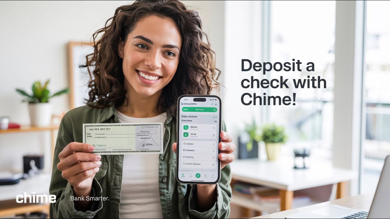 How to Deposit a Check in Chime (Mobile Check Deposit Tutorial) - YouTube