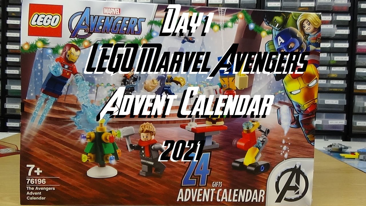 LEGO Marvel Avengers 2021 Advent Calendar - YouTube