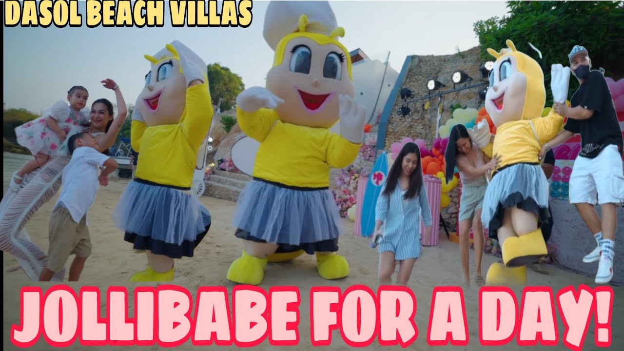 JOLLIBABE FOR A DAY! FIRST TIME EVER MAG MASCOT! - YouTube