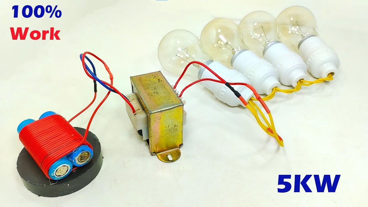 Simple Diy 2 Free Energy Generator You Can Made This Home Ac220V Free ...