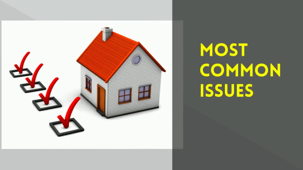 Most Common Issues Found in Home Inspections: Moving Guide - YouTube