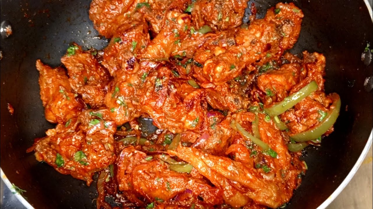 For a perfect Saute , Never Boil Your Chicken! Blended paste with ...