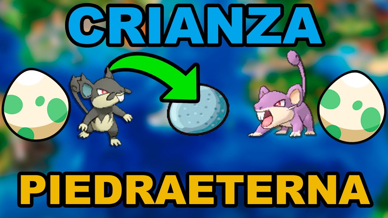 CRIANZA en POKÉMON SOL y LUNA - PIEDRAETERNA - YouTube