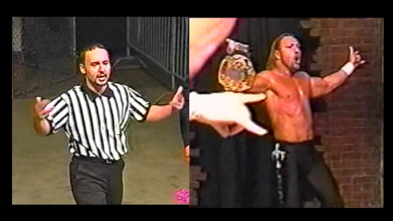 Jerry Lynn vs. Referee Danny Daniels (World Title) ECW 2000 - YouTube