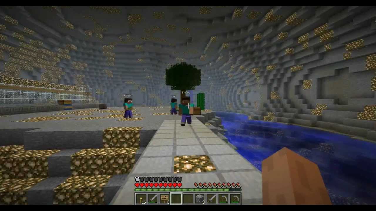 Minecraft Waking up #6" Светло синяя шерсть" - YouTube