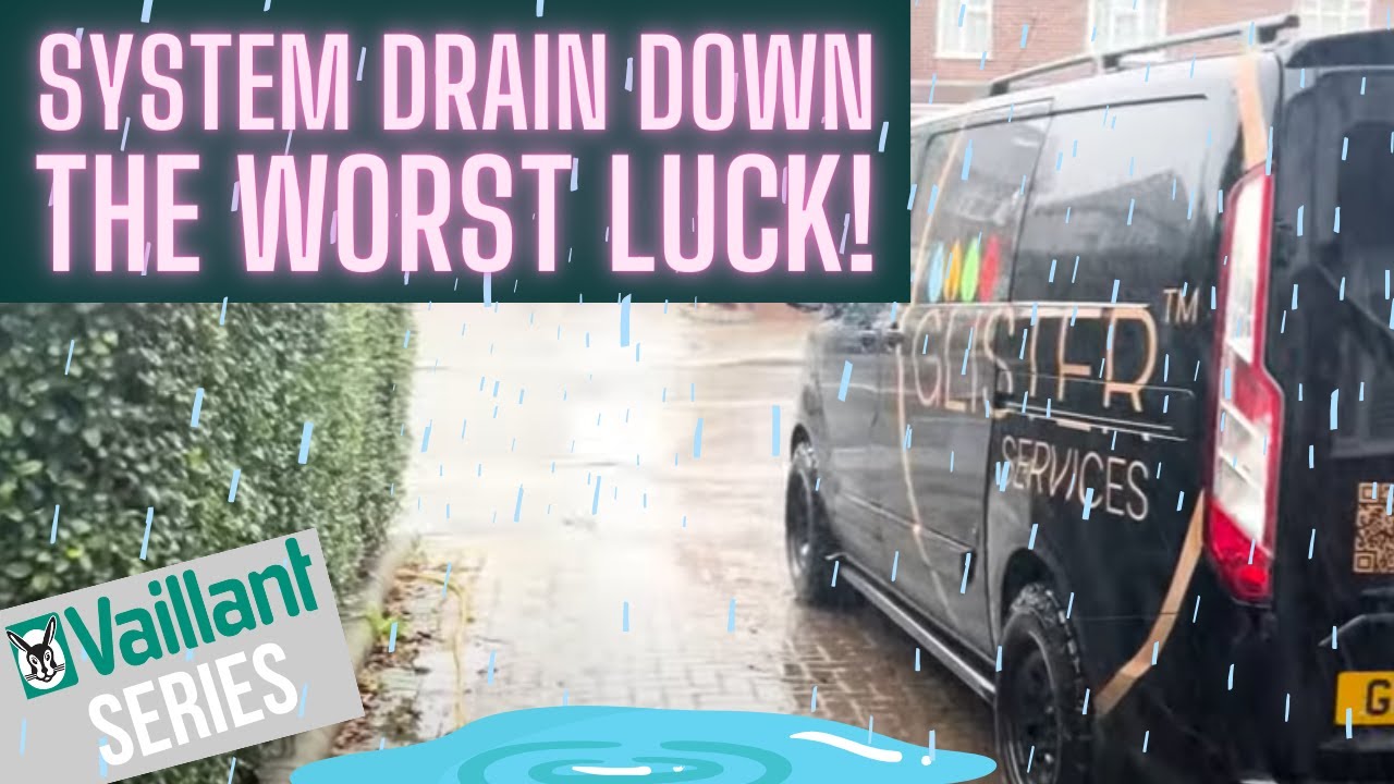 PLUMBER BAD LUCK! SYSTEM DRAIN DOWN for VAILLANT SYSTEM CONVERSION ...