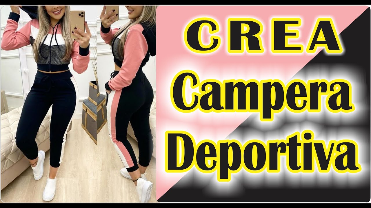 Como crear Molde de Conjunto Deportivo de Mujer Sublimado - YouTube