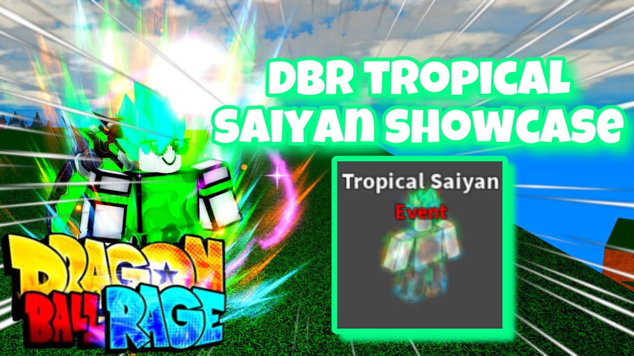 DRAGON BALL RAGE TROPICAL SAIYAN SHOWCASE | DRAGON BALL RAGE - YouTube